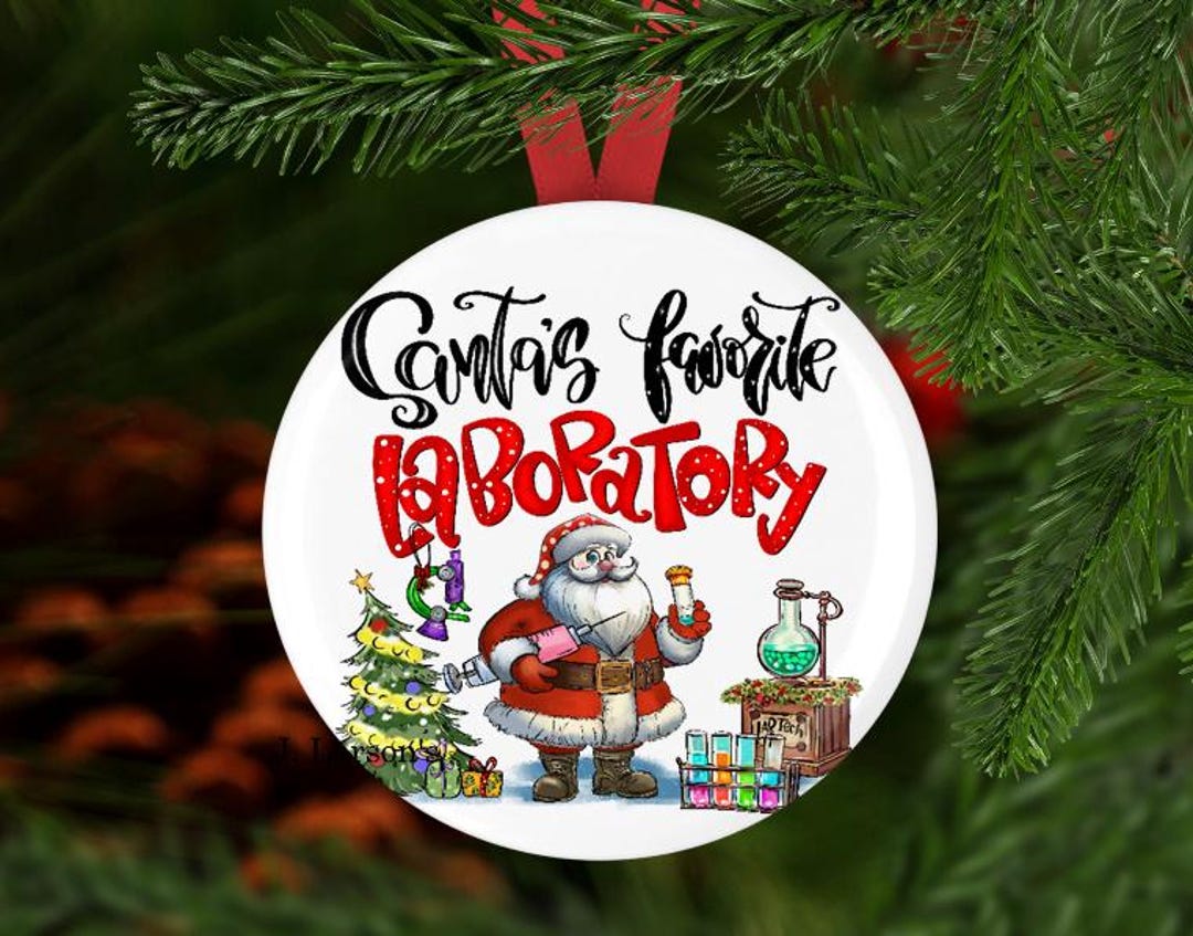 Laboratory Christmas Ornament, Laboratory Gift, Gift for Laboratory ...