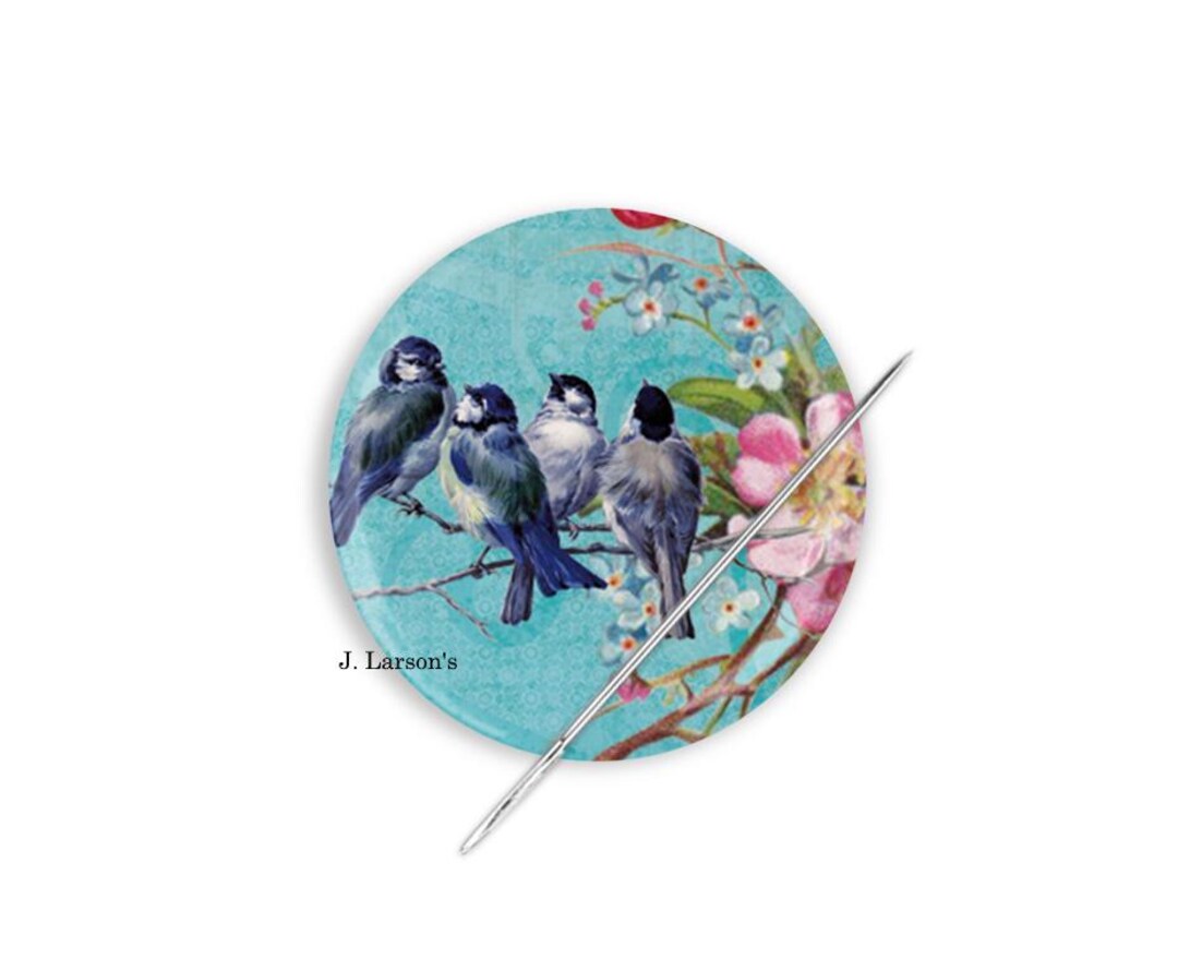 Needle Minder, Needle Keeper, Bird Needle Minder, Cross Stitch Needle ...