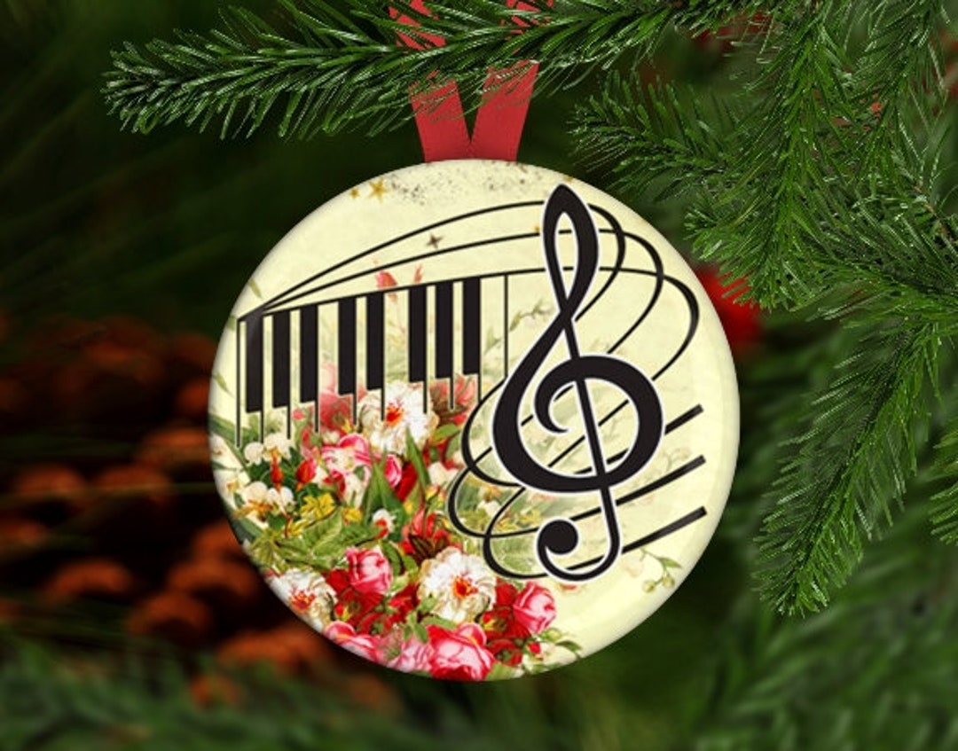 Music Christmas Ornament, Secret Santa Gift, Stocking Stuffer ...