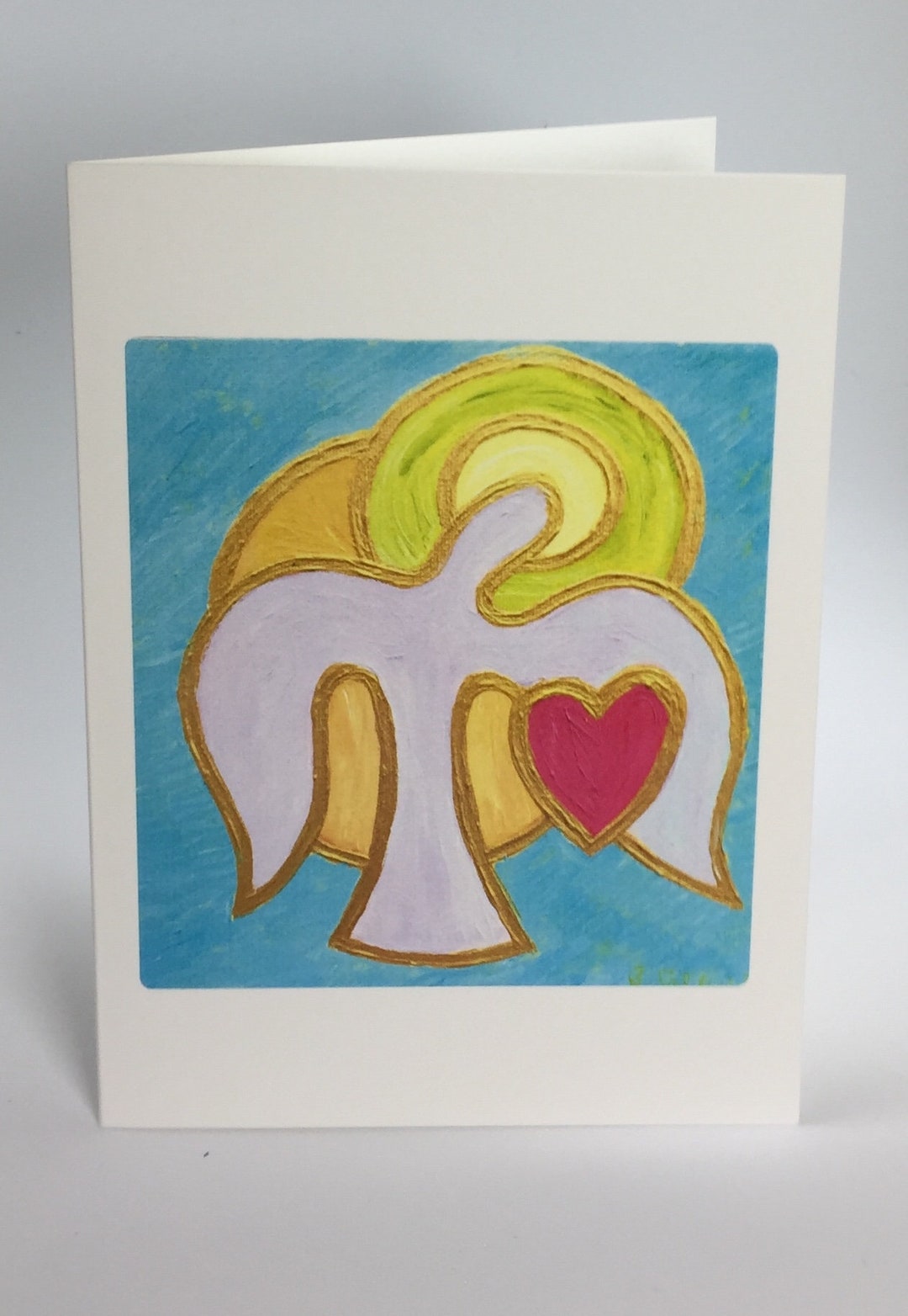Angel of Empathy (size C5 Blank Card) - Etsy