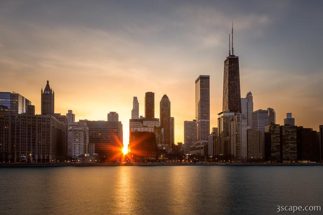 Spring Equinox in Chicago Fine Art Print - Etsy