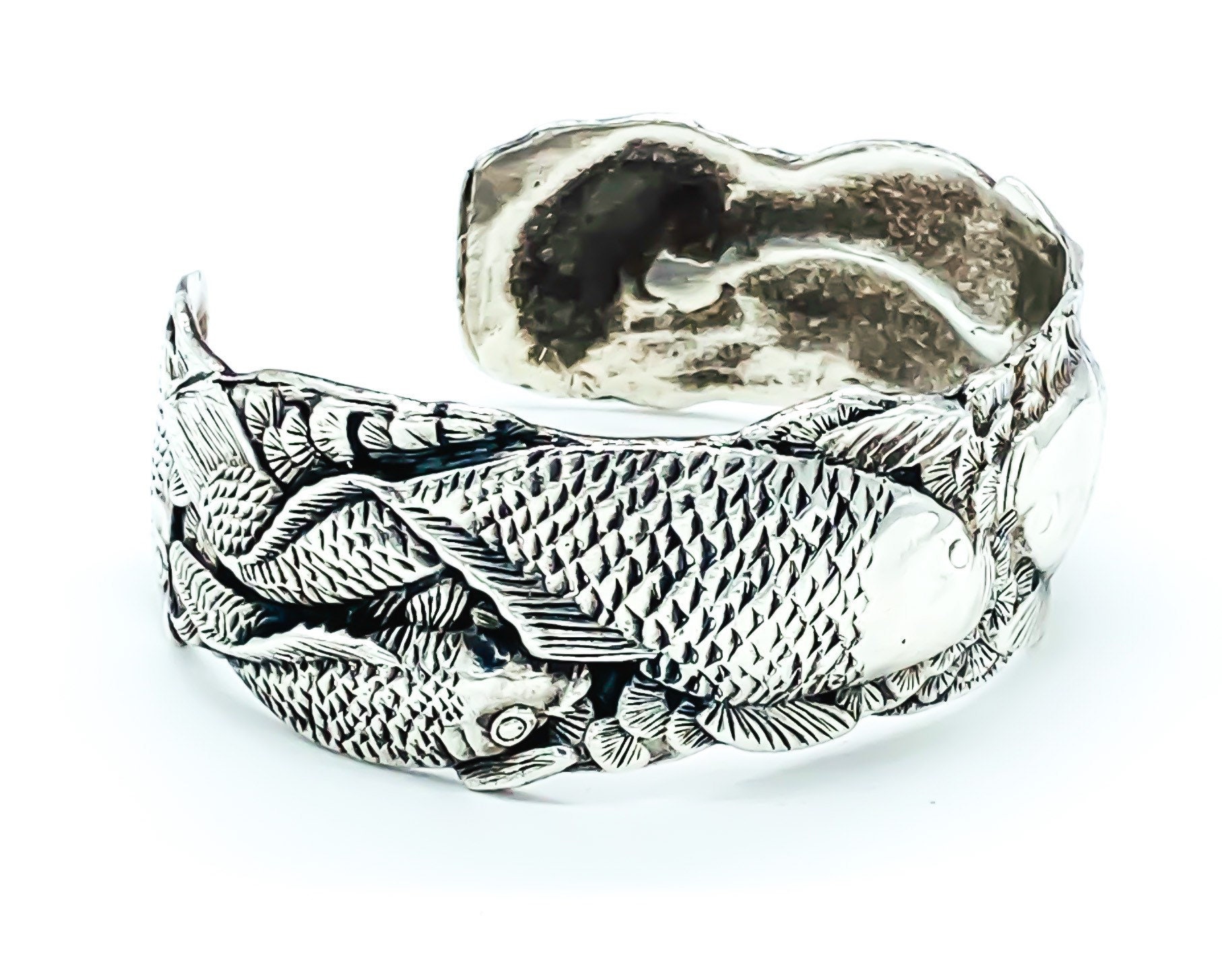 Victorian Aesthetic Movement Style Sterling Silver Koi Fish - Etsy