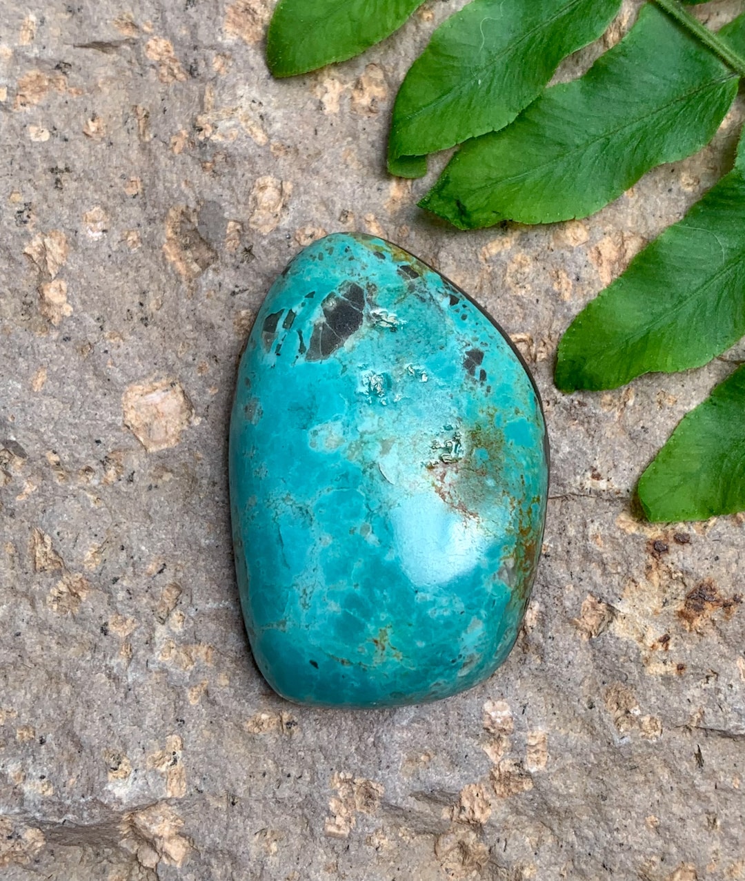 Turquoise Doublet Cabochon: Loose Gemstone for Jewelry Making ...