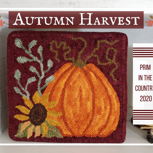 Pumpkin Rug Hooking Patterns - Etsy