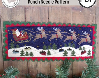 Apples & Jack Punch Needle Pattern PN606 Needlepunch - Etsy