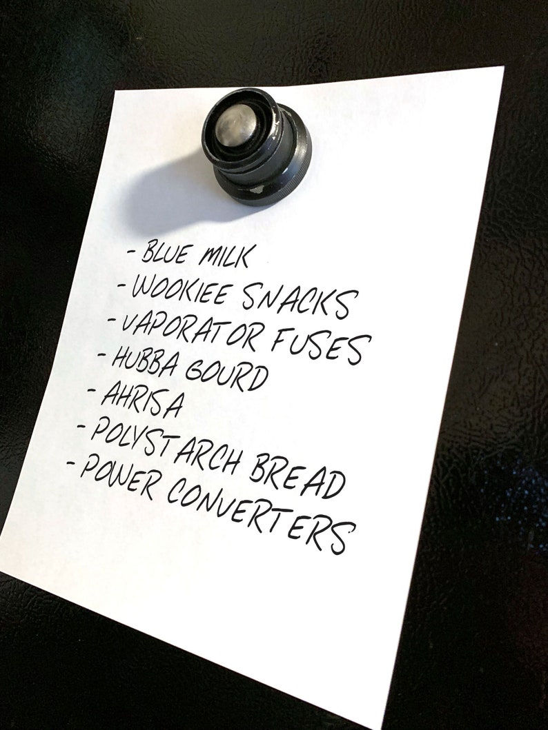 Restraining Bolt Fridge Magnet - Etsy Hong Kong