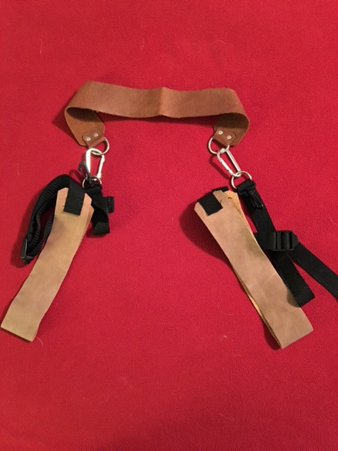 The Sling Around the Neck Leatherthigh Spreader Straps | Etsy