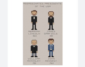 Presidents Pattern - Etsy