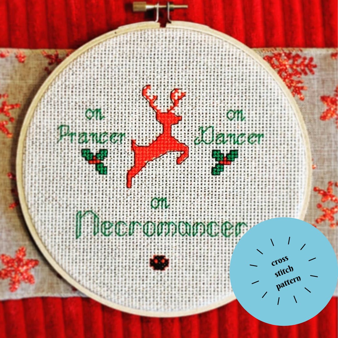 Cross Stitch Pattern on Necromancer instant - Etsy