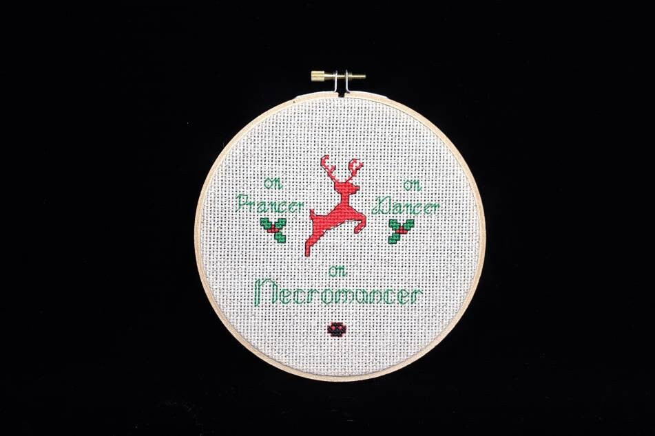 Cross Stitch Pattern on Necromancer instant | Etsy