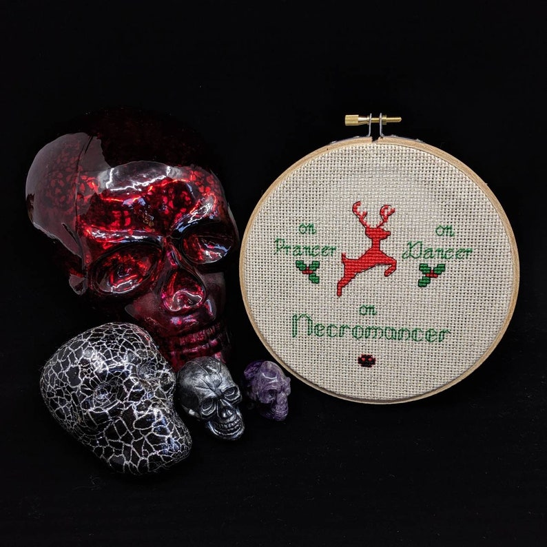 Cross Stitch Pattern on Necromancer instant | Etsy