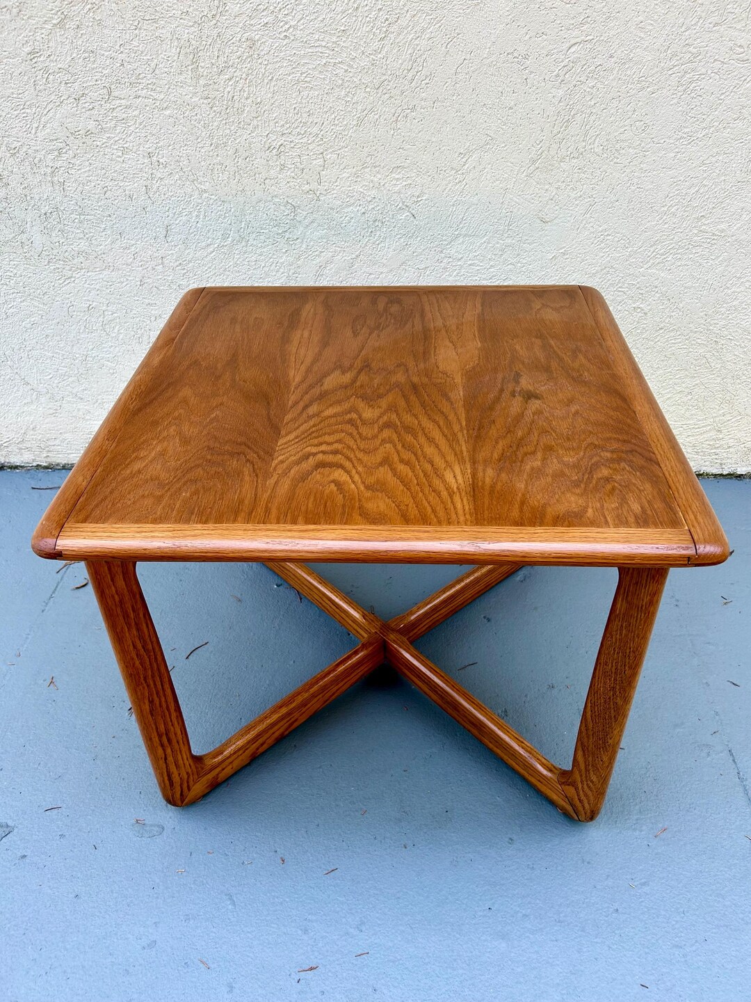 Vintage MCM Square End Table by Lane Furniture - Etsy