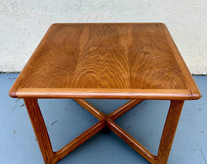 Vintage MCM Square End Table by Lane Furniture - Etsy