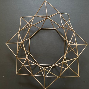 Wire Geometric Star Wall Ornament - Etsy