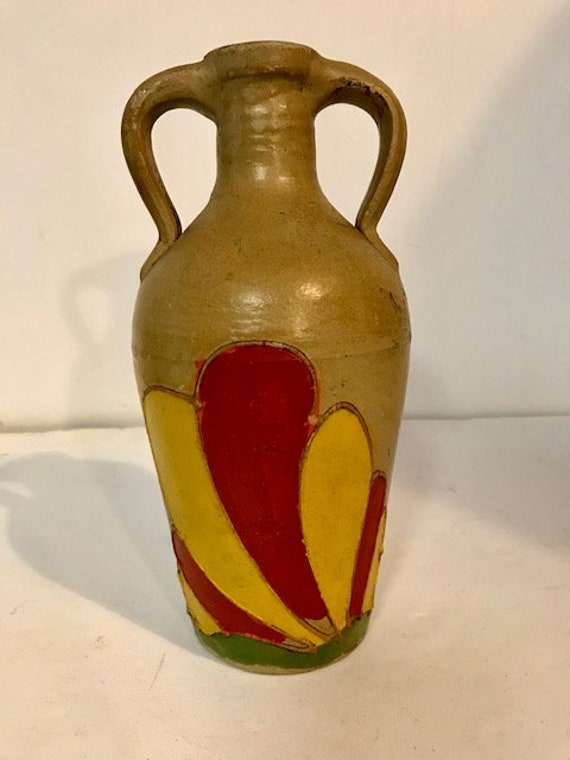 Vintage Modern Ceramic Urn Shaped Vase - Etsy