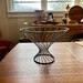 Modern Twisted Chrome Wire Basket Vase - Etsy