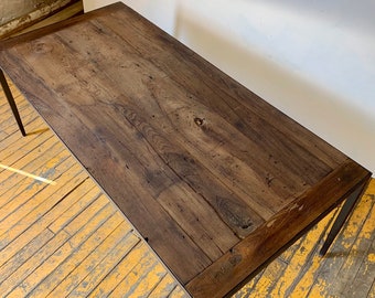 Reclaimed Chestnut Tables - Etsy