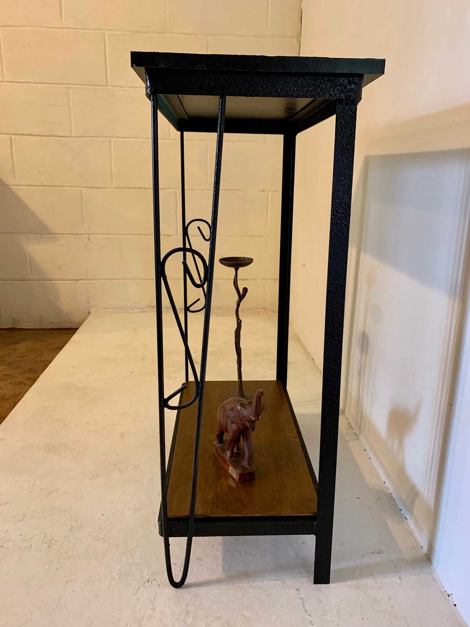 Rustic Industrial Metal Console Table - Etsy