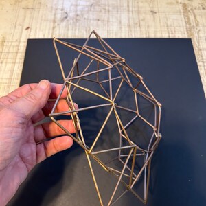 Wire Geometric Star Wall Ornament - Etsy