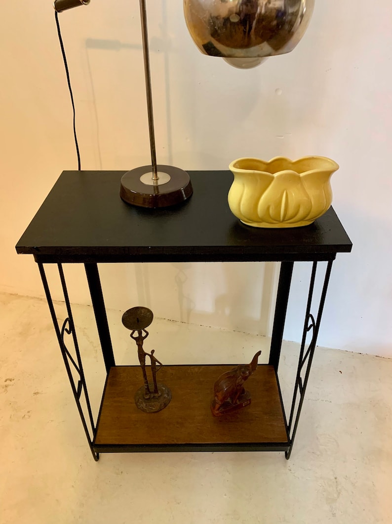 Rustic Industrial Metal Console Table - Etsy