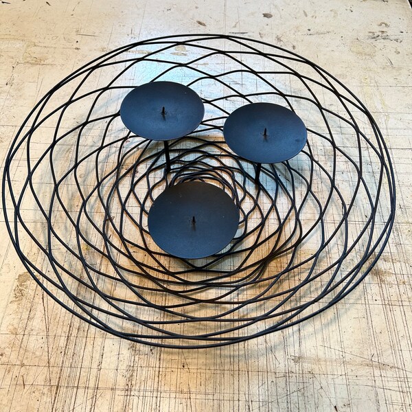 Wire Candle Holder - Etsy