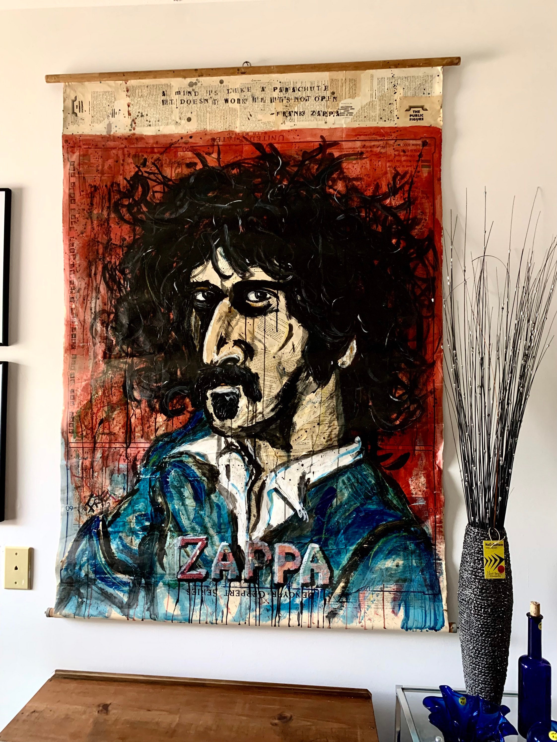 Frank Zappa Painting