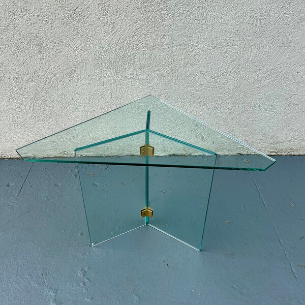 Triangular Corner Table - Etsy