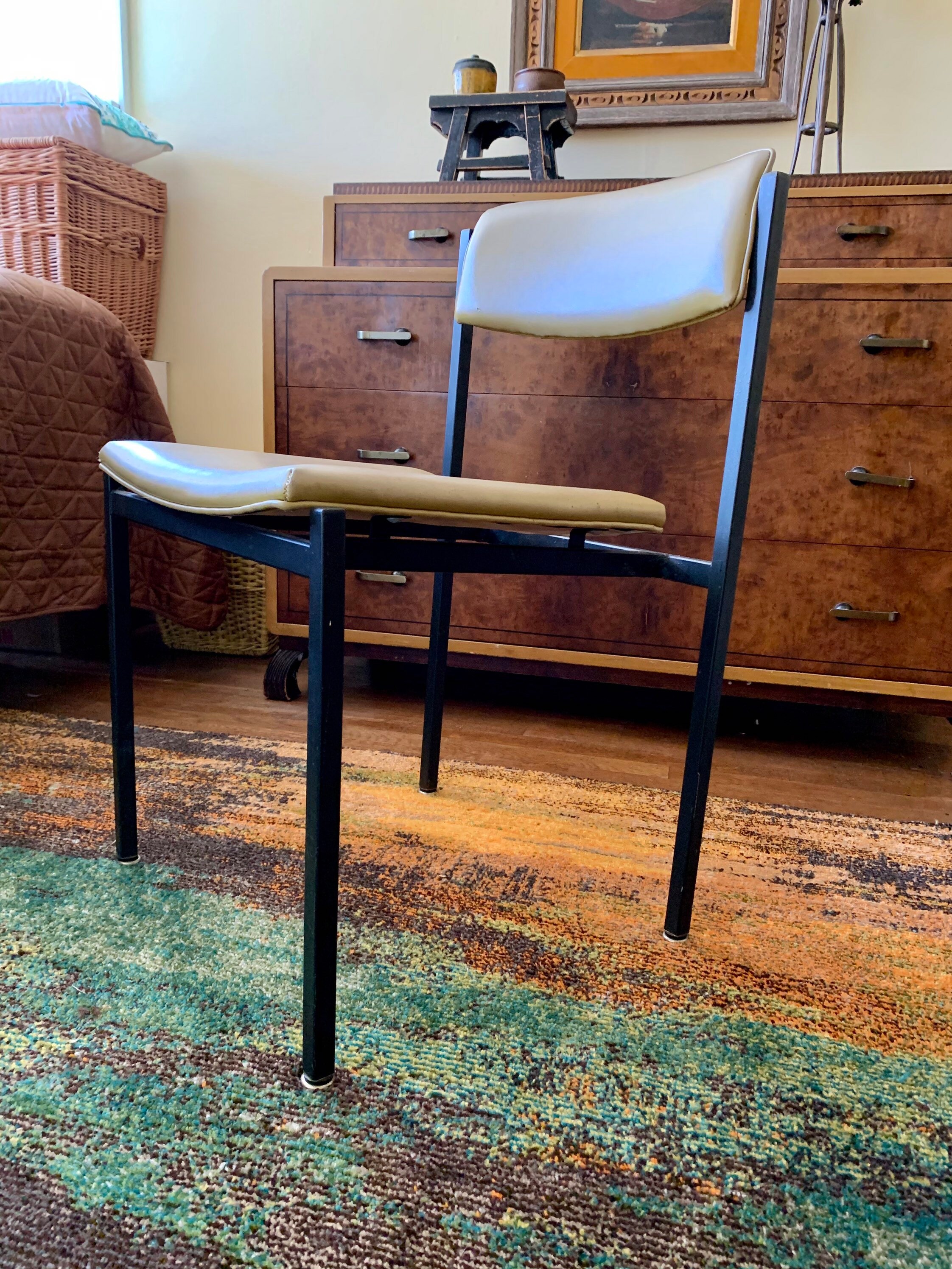 Vintage Modern Metal Desk Chair by the Worden Company - Etsy