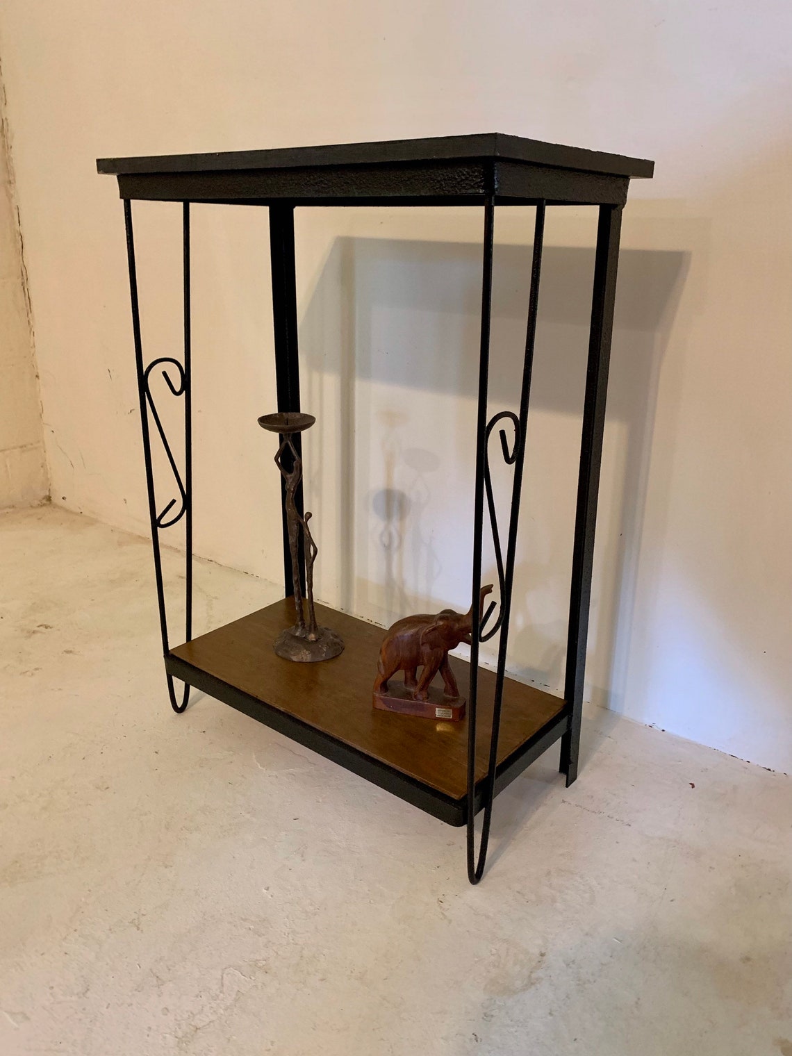 Rustic Industrial Metal Console Table - Etsy