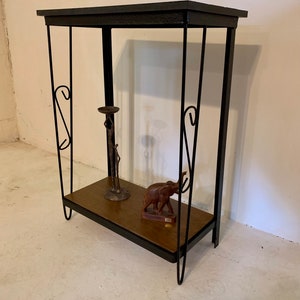 Rustic Industrial Metal Console Table - Etsy