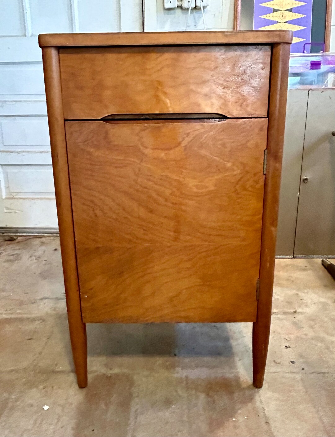 Vintage Medical Night Stand With Door - Etsy