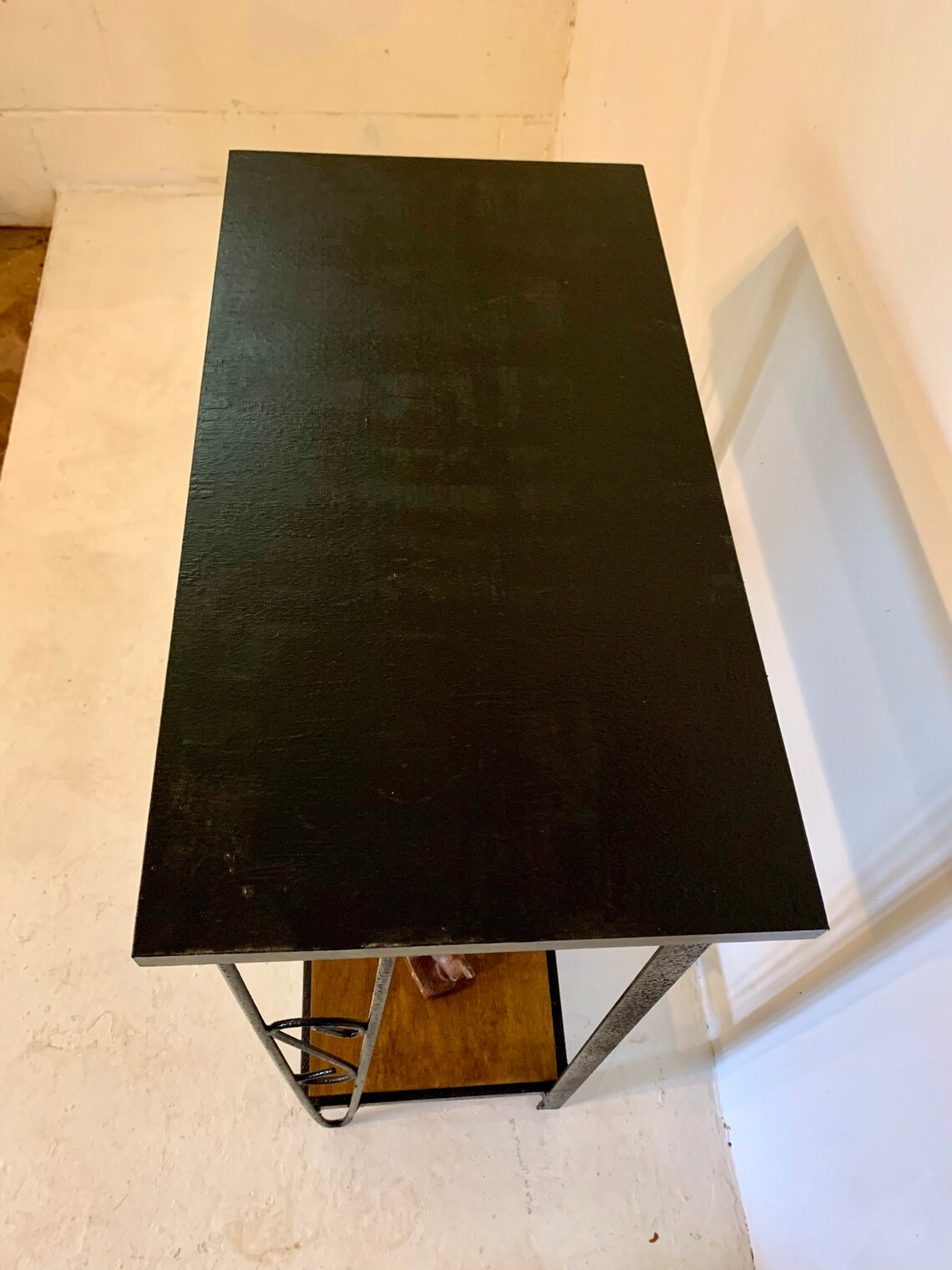 Rustic Industrial Metal Console Table - Etsy