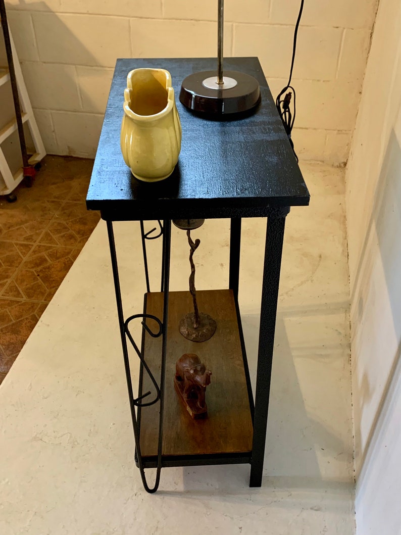 Rustic Industrial Metal Console Table - Etsy