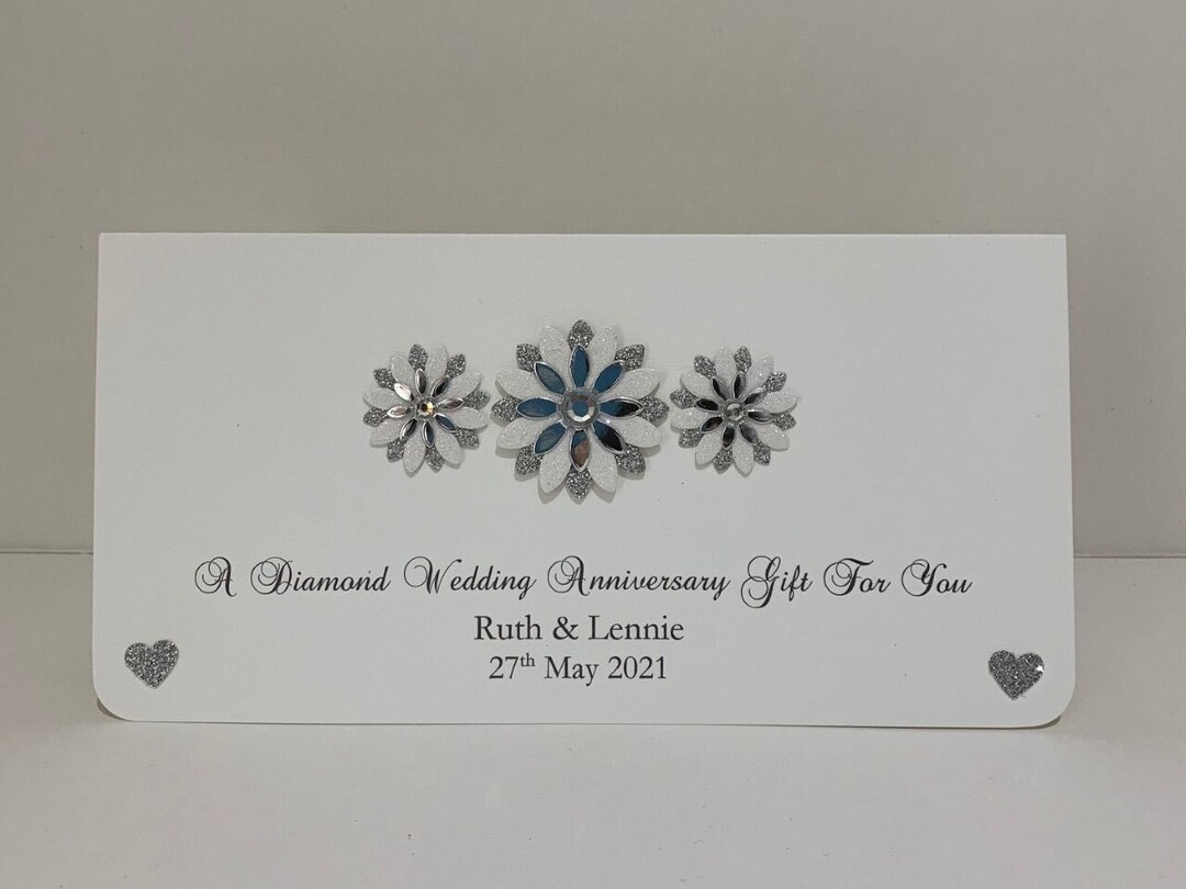 Personalised Wedding Anniversary Money/gift/voucher Wallet With ...