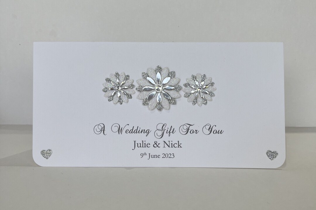 Personalised Wedding Gift Money Wallet/envelope for Cash/cheques ...