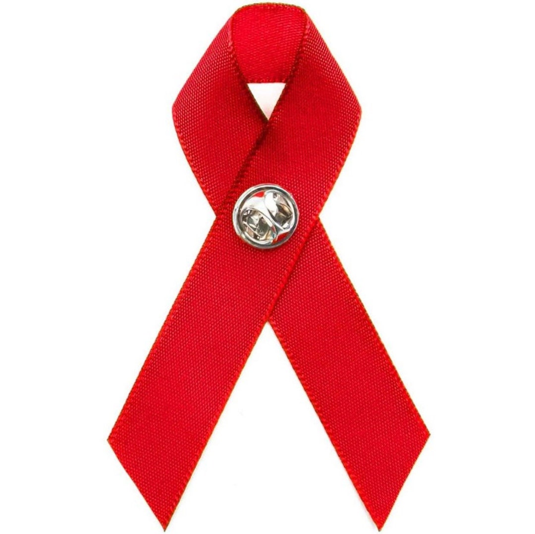 Go Red for Dyslexia/light It Red Dyslexia Awareness Month Satin Ribbon ...