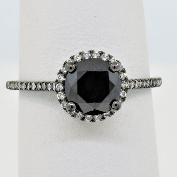 Black Rhodium Plated - Etsy