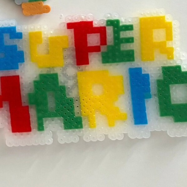 Super Mario Fuse Beads - Etsy