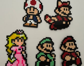 Donkey Kong Dixie Kong and Diddy Kong Fuse Bead - Etsy