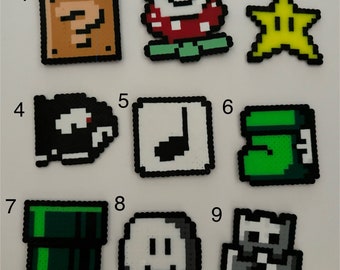 Donkey Kong Dixie Kong and Diddy Kong Fuse Bead - Etsy