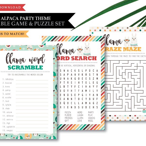 Llama Printable - Etsy