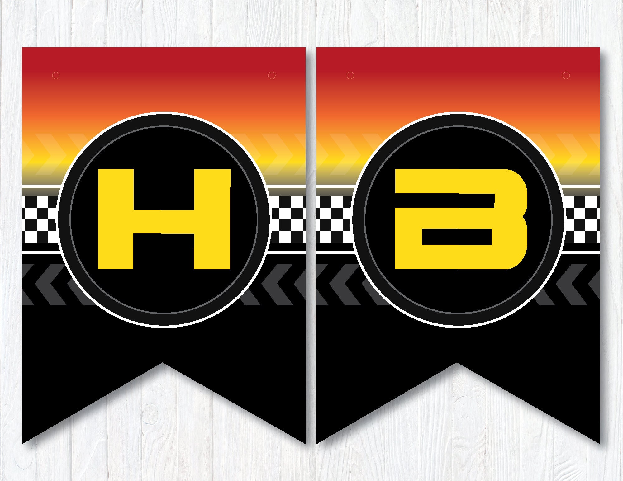 Go-kart 'indoor Race' Theme printable Happy Birthday - Etsy Canada