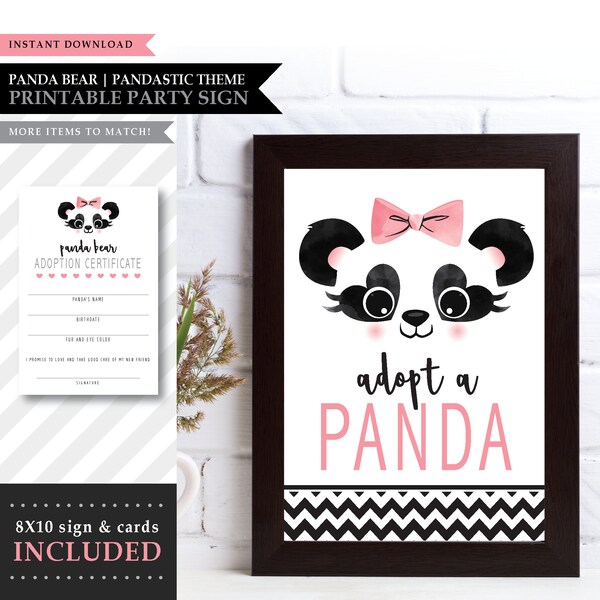 Panda Birthday Party - Etsy