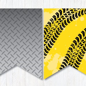 Go-kart 'indoor Race' Theme *printable Happy Birthday Banner* Go-cart ...