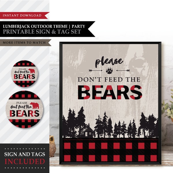 Dont Feed Bears - Etsy