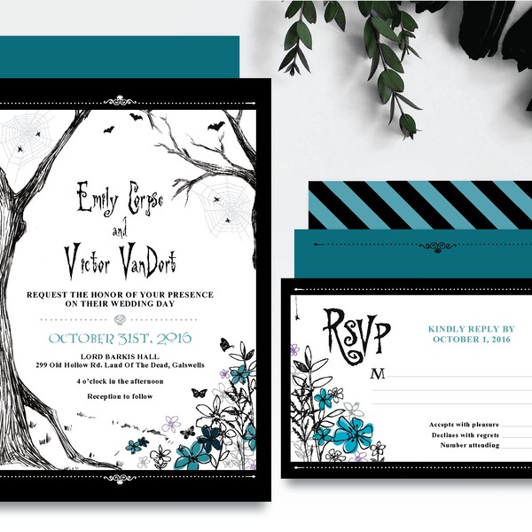 Tim Burton Wedding - Etsy