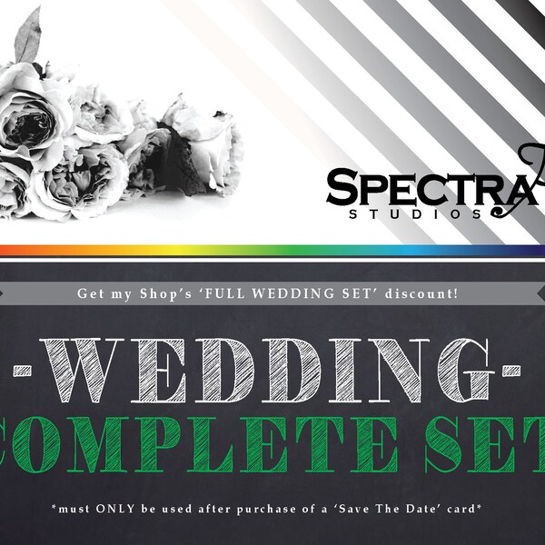 Complete Package Wedding Invitation - Etsy