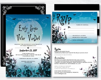 Tim Burton Wedding | Etsy
