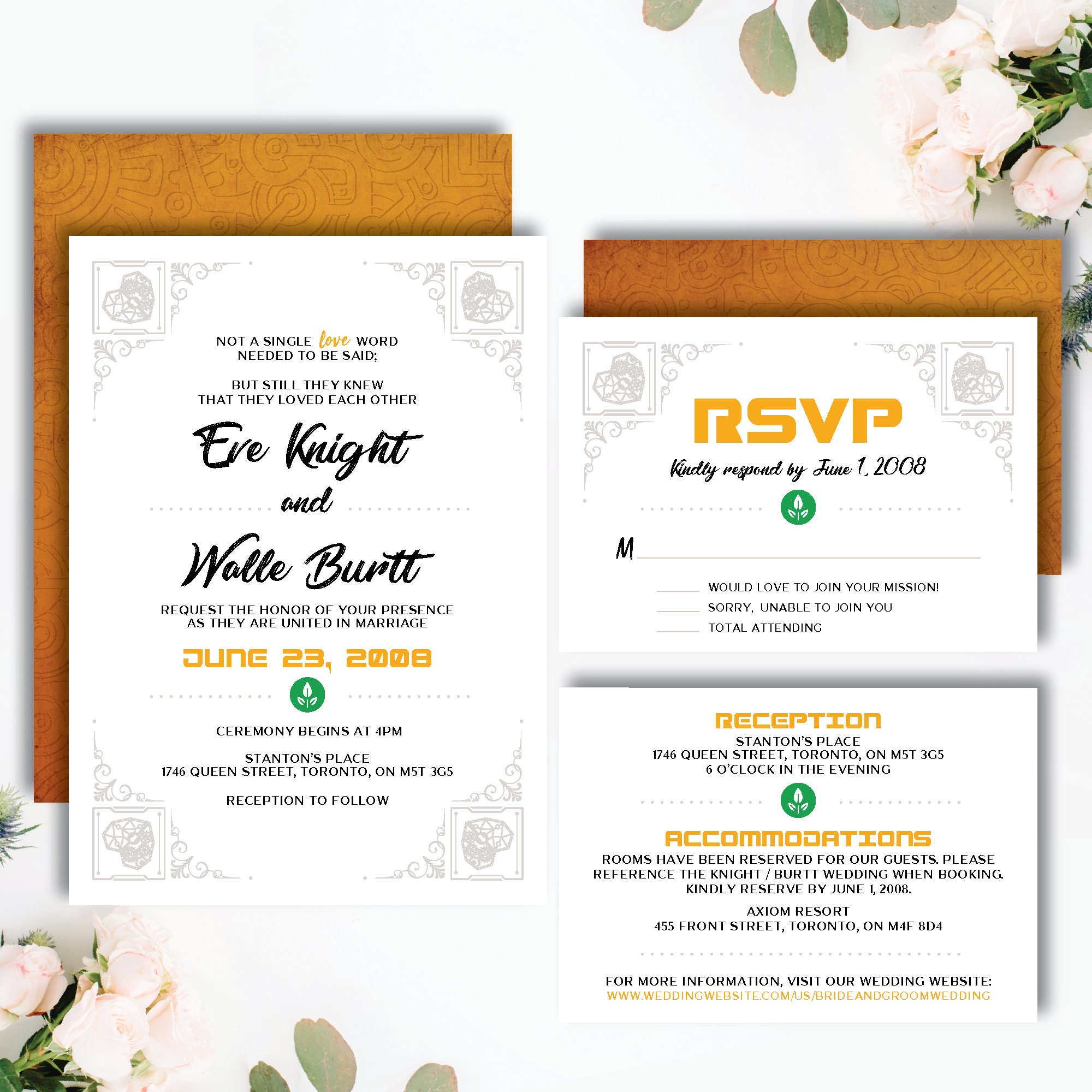 Robot Wedding Invitations Wedding Invitation Templates To Customize