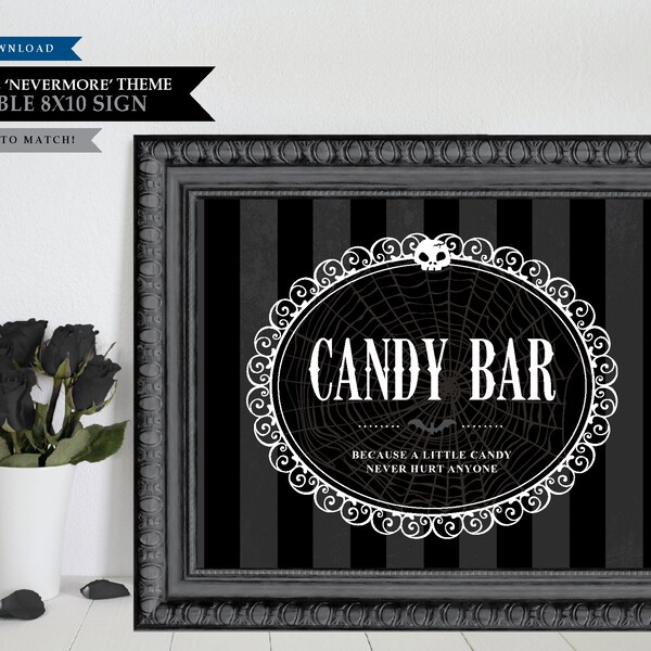 Candy Station Sign - Etsy